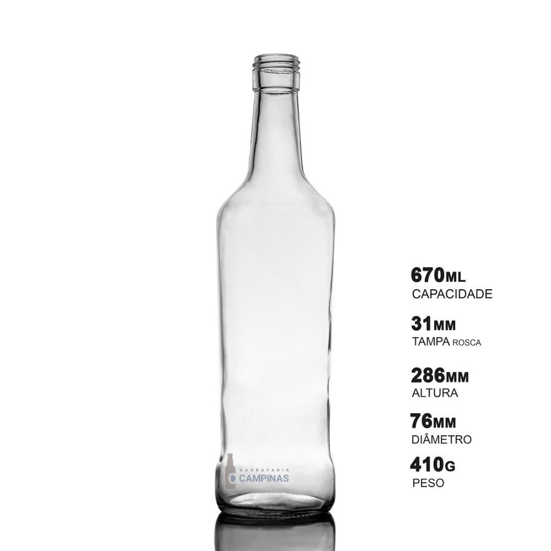 Garrafaria Campinas - cod: exclusive670 - GARRAFA EXCLUSIVE 670ML - CAIXA COM 36 UNIDADES